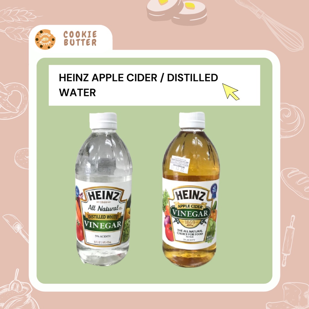 Heinz Apple Cider Vinegar / Heinz All Natural Distilled White Vinegar ...