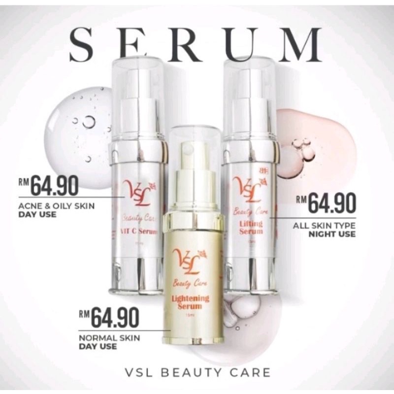 TOP SELLING SERUM ( 💯 ORIGINAL VSL ). | Shopee Malaysia