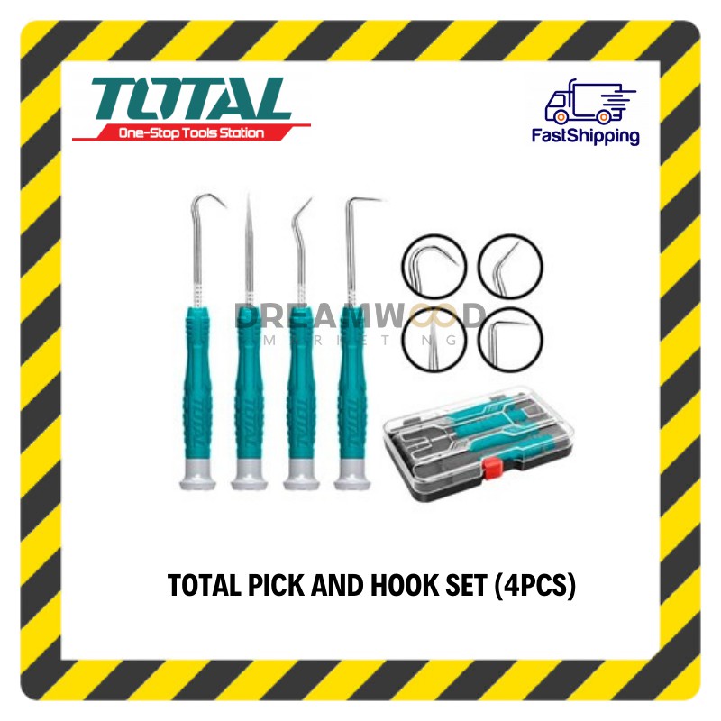 TOTAL Pick and Hook Set (4pcs) | Shopee Malaysia