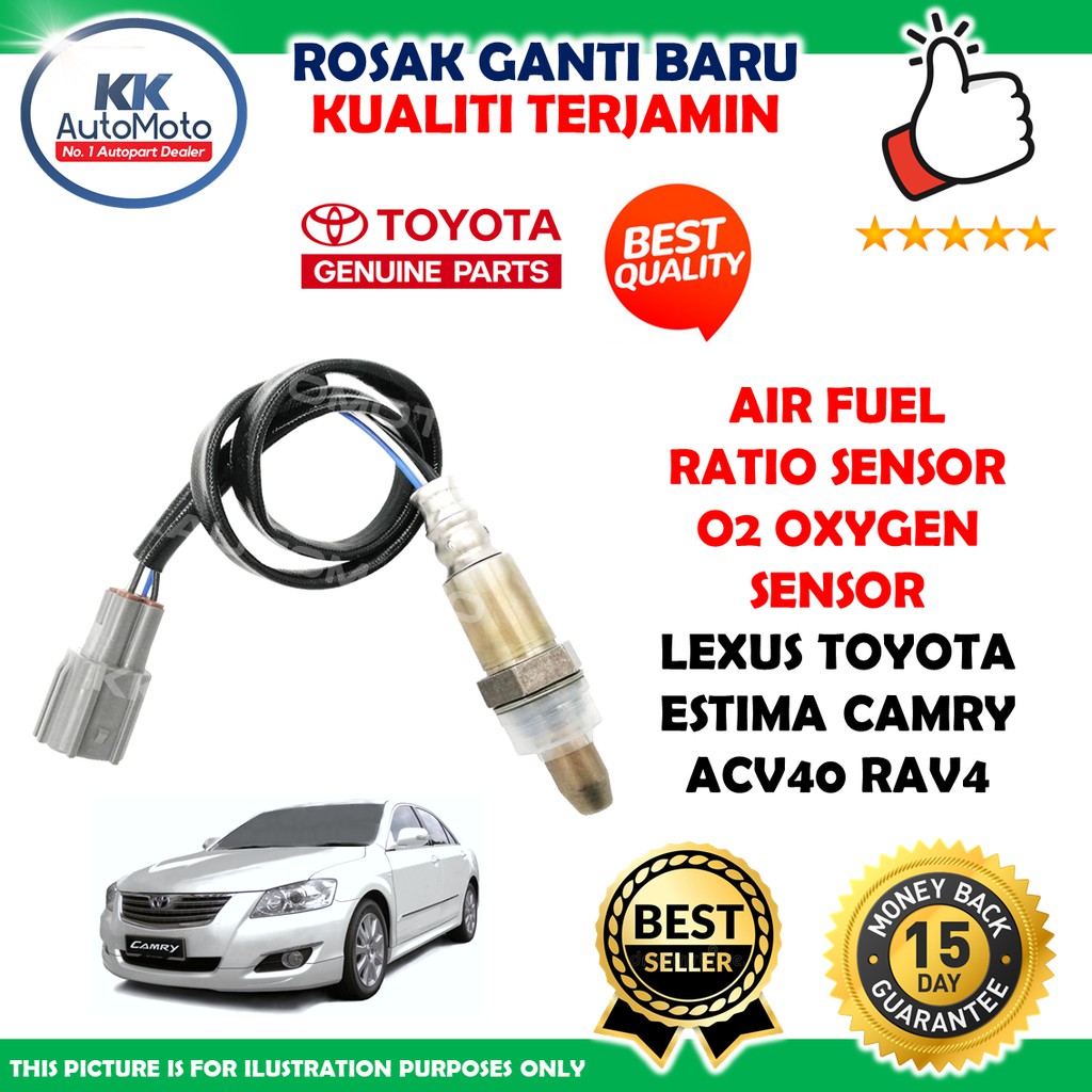 Genuine Toyota Air Fuel Minyak Ratio Sensor Oxygen Sensor Oksigen ...