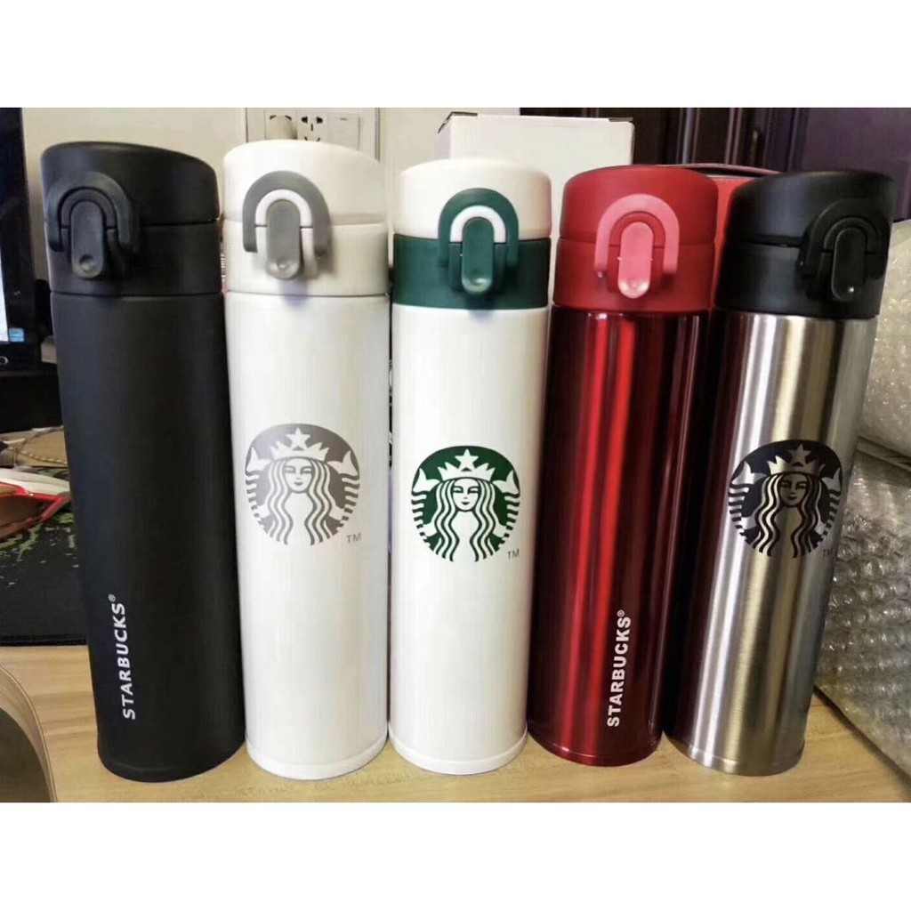 Starbucks Stainless Steel Thermos Flask [400ml] | Shopee Malaysia