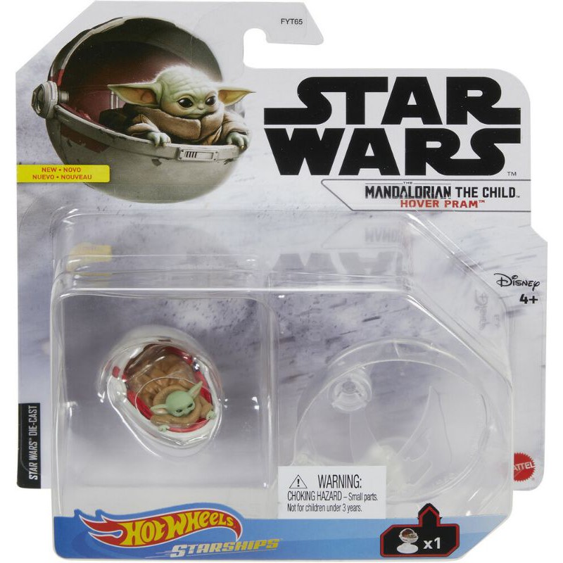 Hot Wheels Star Wars Mandalorian The Child Hover Pram | Shopee Malaysia