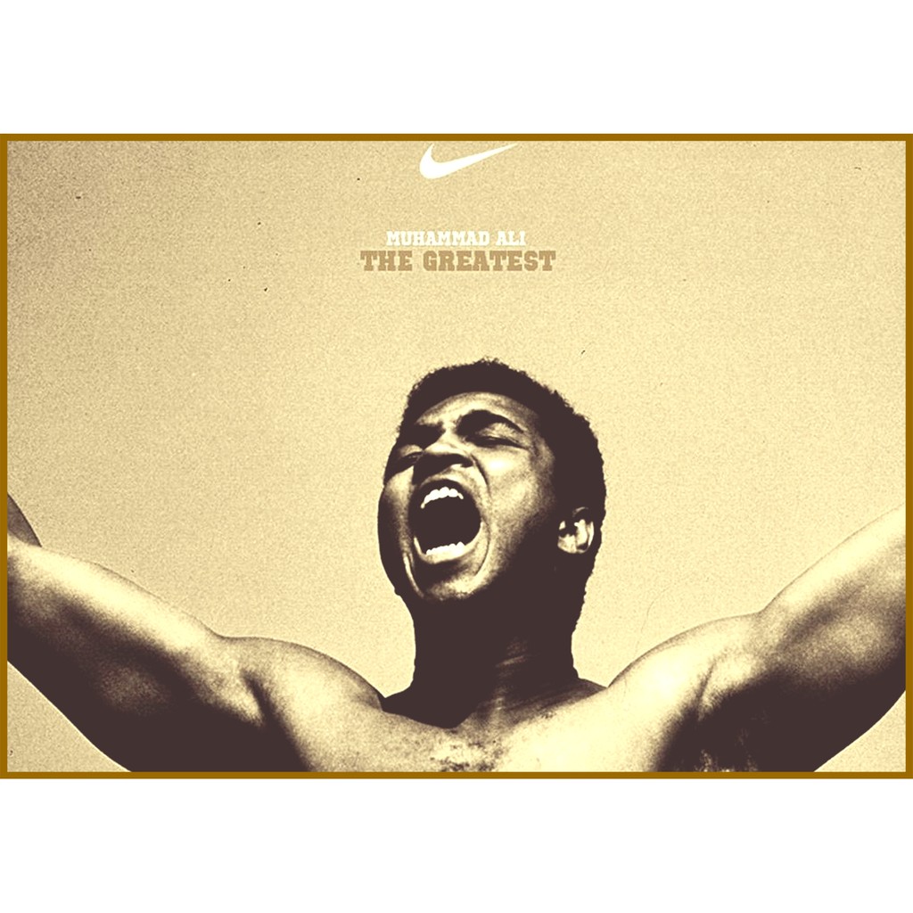 Muhammad Ali Poster Retro Vintage Poster Kraft Paper Painting Wall Art ...