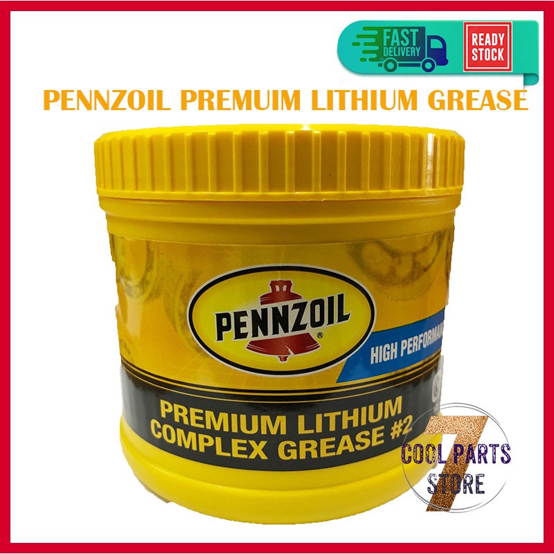 Pennzoil Premium Lithium Complex Grease #2 - 1LB (454 GM) | Shopee Malaysia