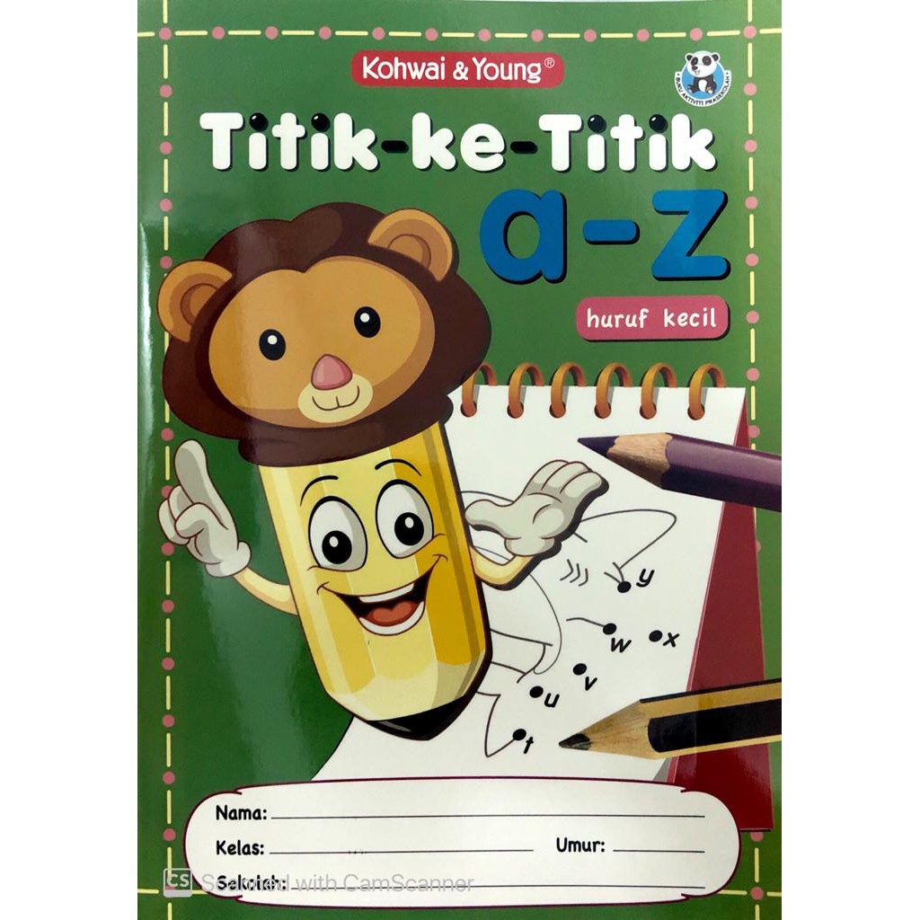 [FUNBOOK] TITIK KE TITIK / DOT TO DOT -a-z & 1-10 (BUKU SAMBUNG TITIK ...