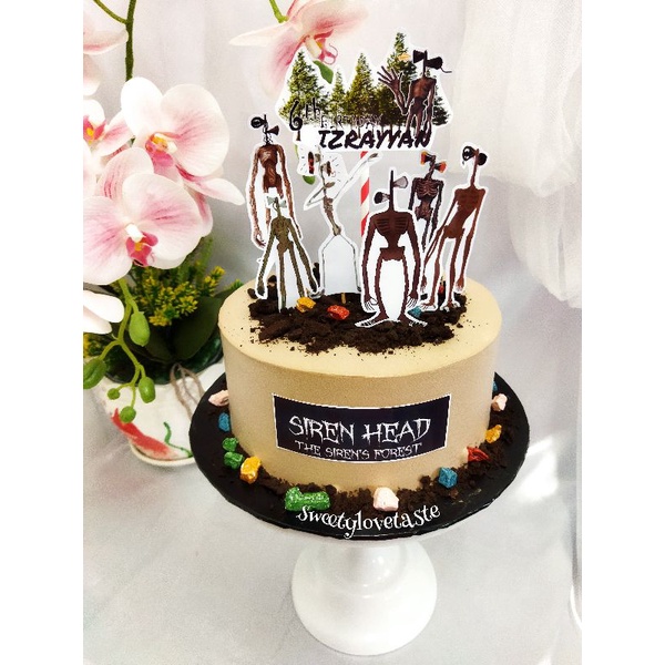Siren Head cake topper | Shopee Malaysia