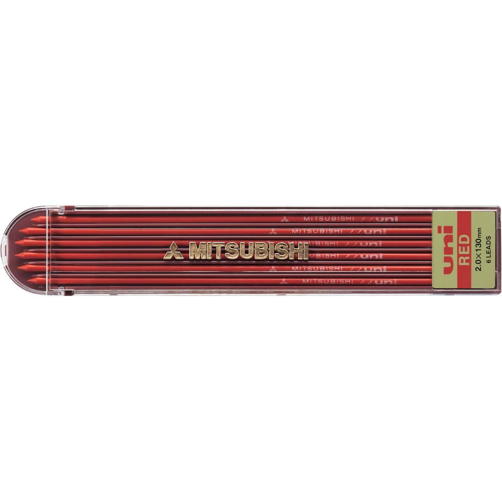 Uni Mitsubishi Holder 2.0mm Drafting / Mechanical Pencil / Sharpener - HB / 2B / 4B / Red / No ...
