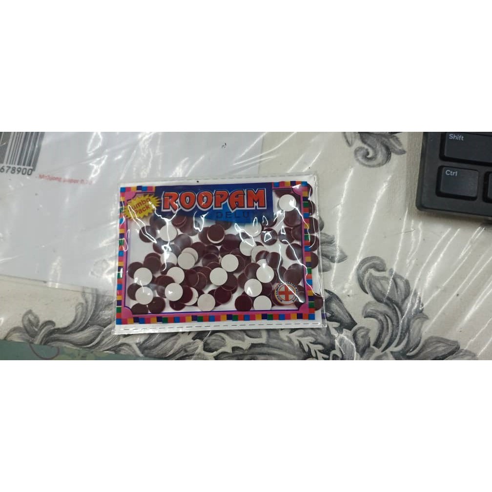 Sticker Bindi Pottu (Maroon) | Shopee Malaysia