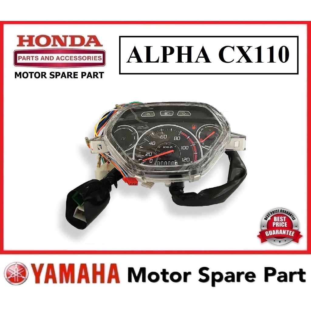 HONDA ALPHA METER ASSY 0 CX110 WAVE 110 WAVE110 ALPHA STARTER ...
