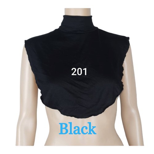 High Neck Inner Leher Dada Bahu Women Turtleneck Half Inner Tutup Leher ...