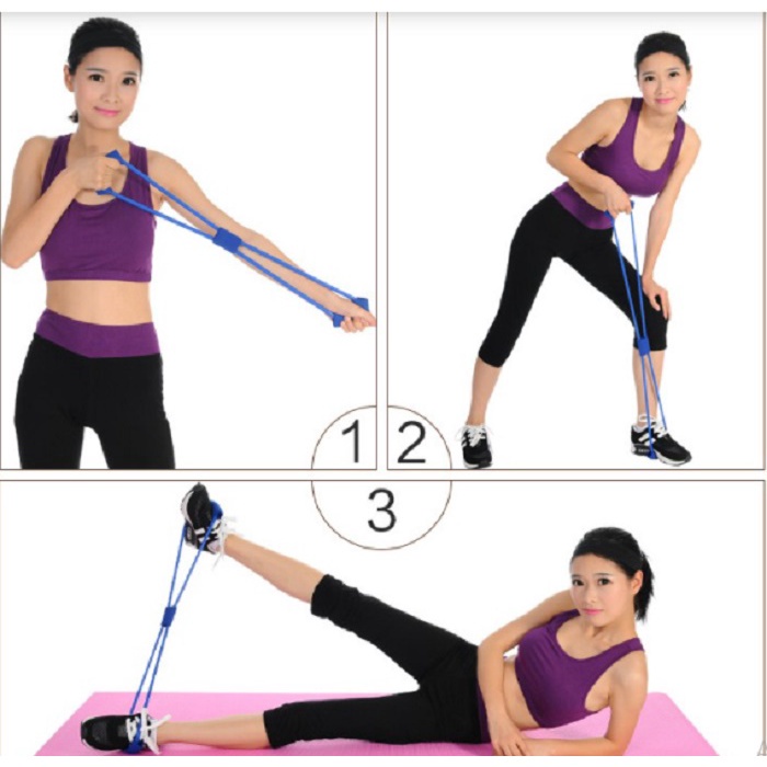 Rubber bands to exercise chest muscles and slim biceps | Shopee Malaysia