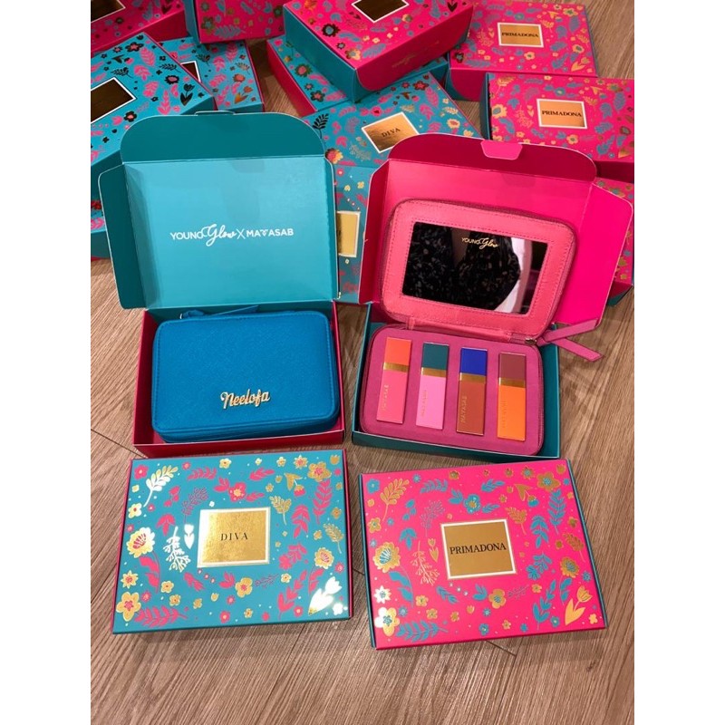 Neelofa Young & Glow x Mamasab Lipstick Set | Shopee Malaysia