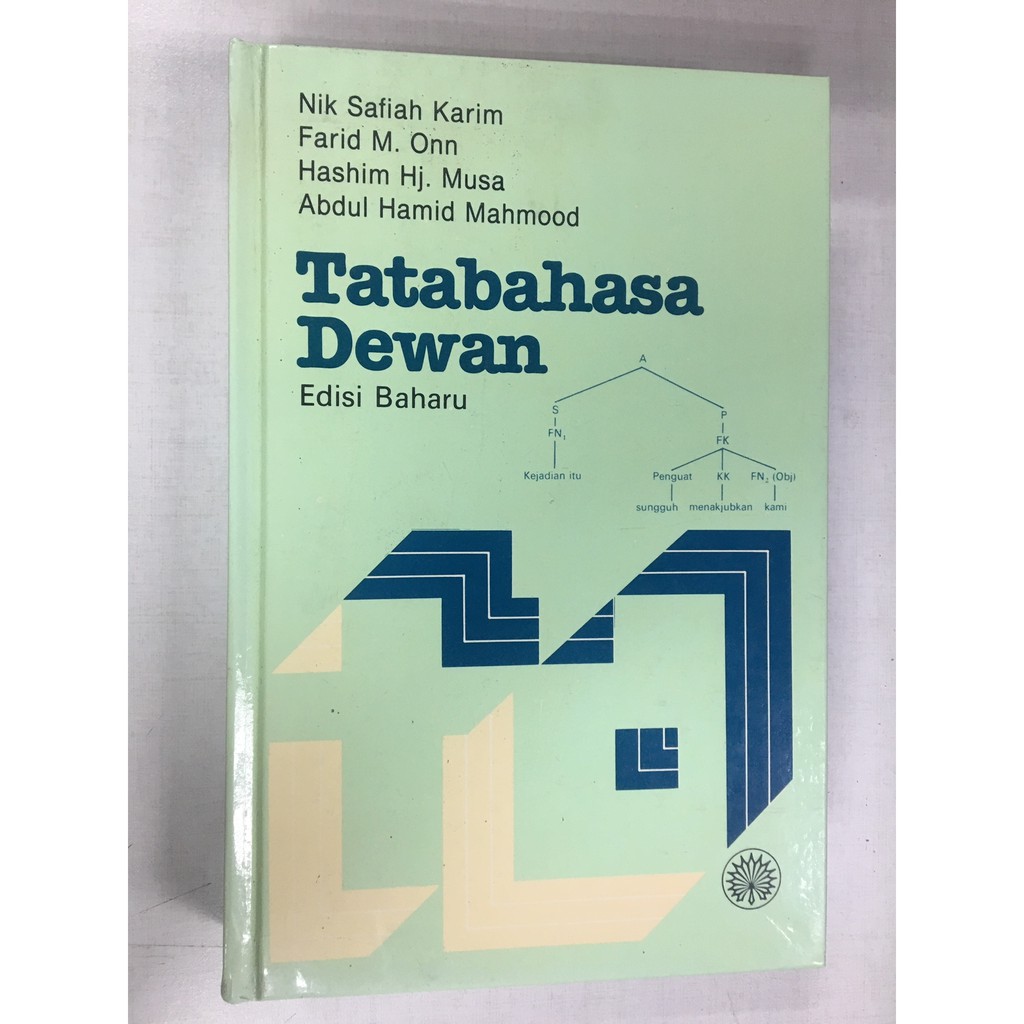 BUKU TERPAKAI JAMAL | TATABAHASA DEWAN EDISI BAHARU OLEH NIK SAFIAH ...
