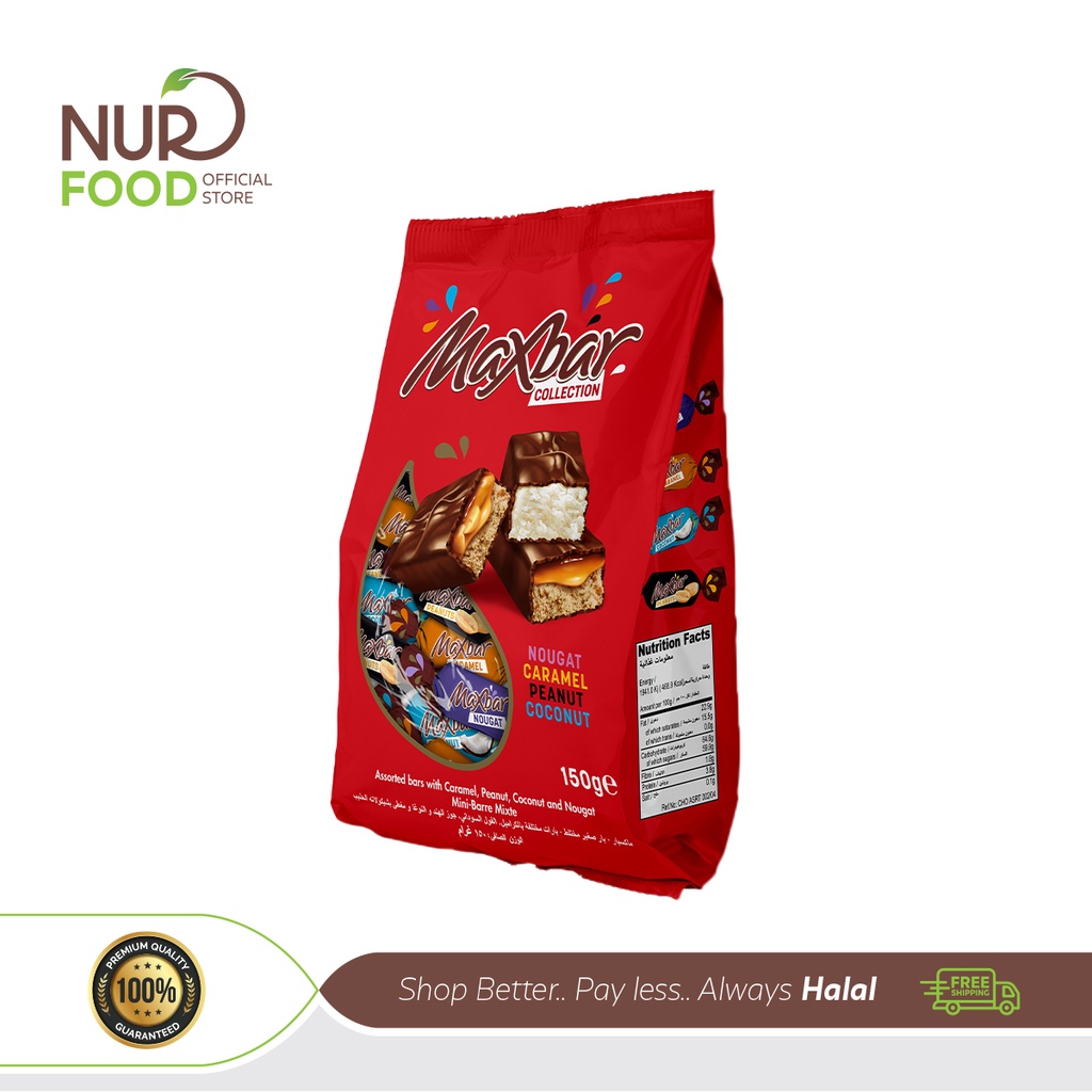 Maxbar Mini Bar Collection Chocolate (142g) - (Pack of 2) | Shopee Malaysia