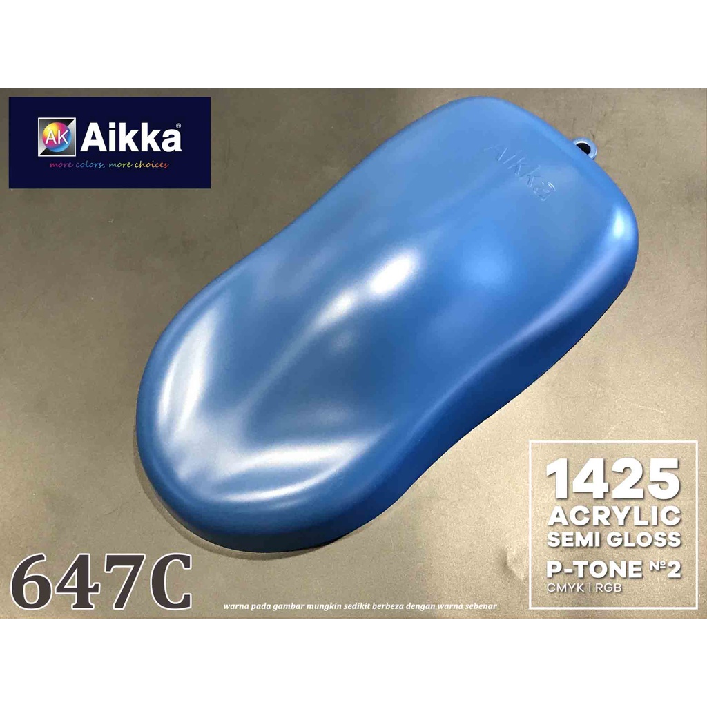 AIKKA Paint PANTONE Colour 647C / 1425 ACRYLIC SEMI GLOSS PAINT ...