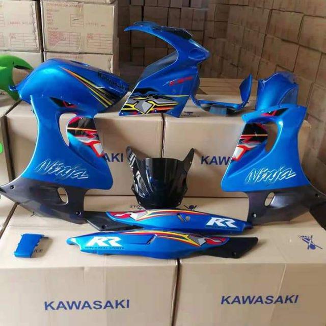 COVERSET KAWASAKI ZX KRR 150 RR NINJA SHURIKEN RR150 DOUBLE R KENJI INDON | Shopee Malaysia