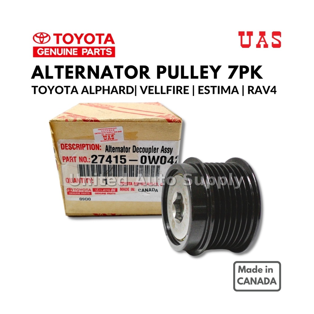 TOYOTA Alphard Vellfire ANH20 ANH25 Estima ACR50 ACR55 RAV4 Alternator ...