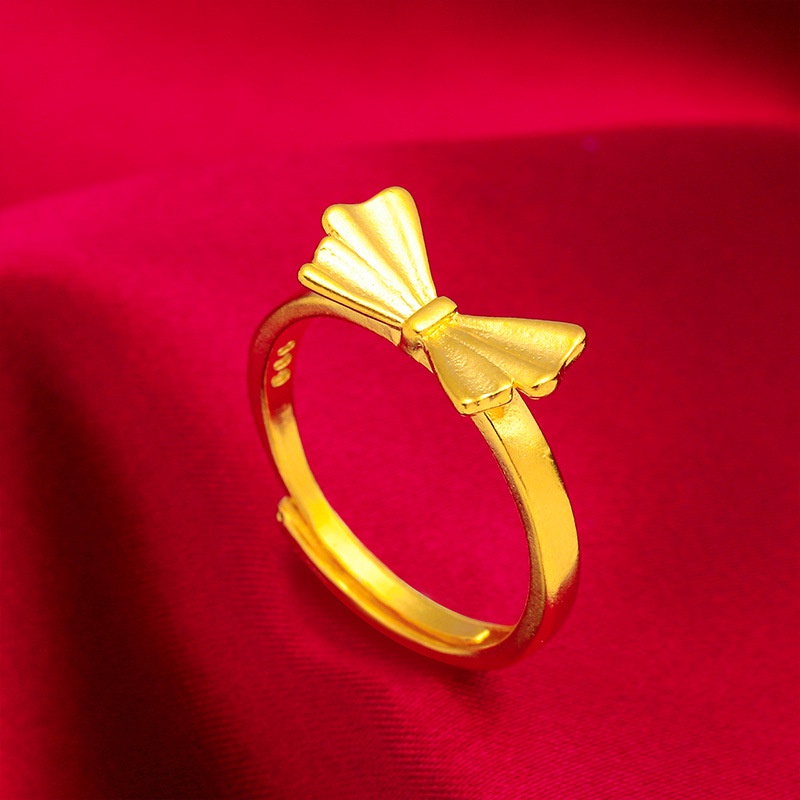 GW Fashion Accessories Jewelry Women's Gold Adjustable Rich Ring ...