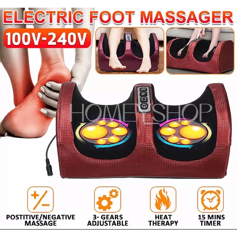 Electric Foot Massage Machine Warm Compress Foot Massager Leg Massage ...