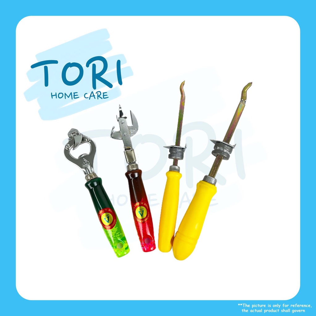 TORI HOME Can Opener | Pembuka Tin Botol | Bottle Opener | Pembuka susu ...