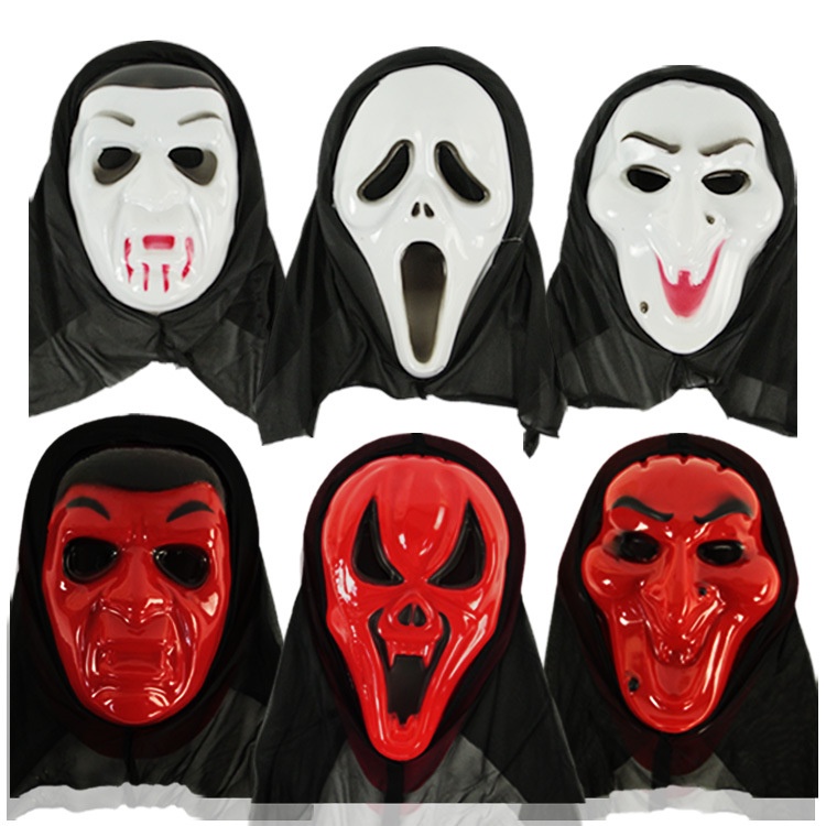 Ghost Face Scream Movie Horror Mask Halloween Mask Cosplay Adult ...