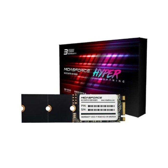 Ssd m.2 256GB MidasForce Hyper SATA III - 2280 | Shopee Malaysia