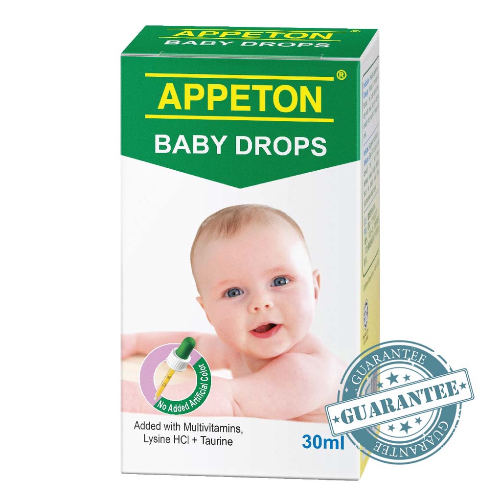 Appeton Baby Drops 30mL (baby multivitamins) | Shopee Malaysia