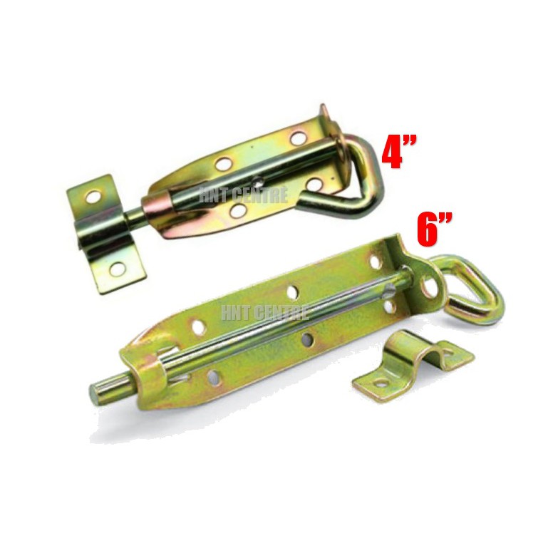 RAINBOW PLATED PAD BOLT (4"/ 6") | Shopee Malaysia