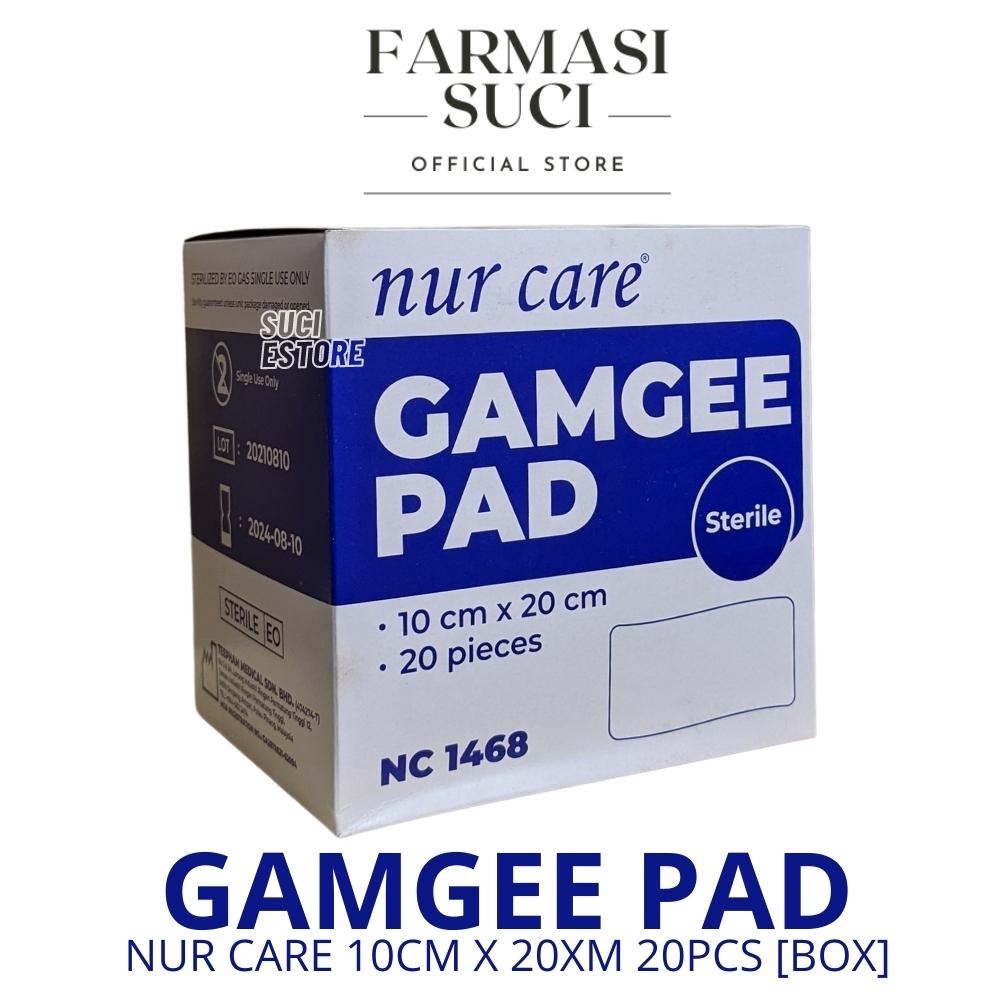 NUR CARE Gamgee Pad Sterile 10CM X 20CM NC1468 20 Pieces [BOX] | Shopee ...