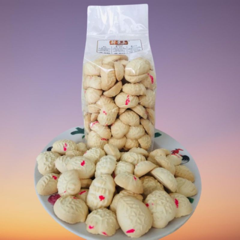 TRADITIONAL HANDMADE KUIH BANGKIT CNY BISCUIT/480g新荣和传统ー点红薯粉饼 | Shopee ...