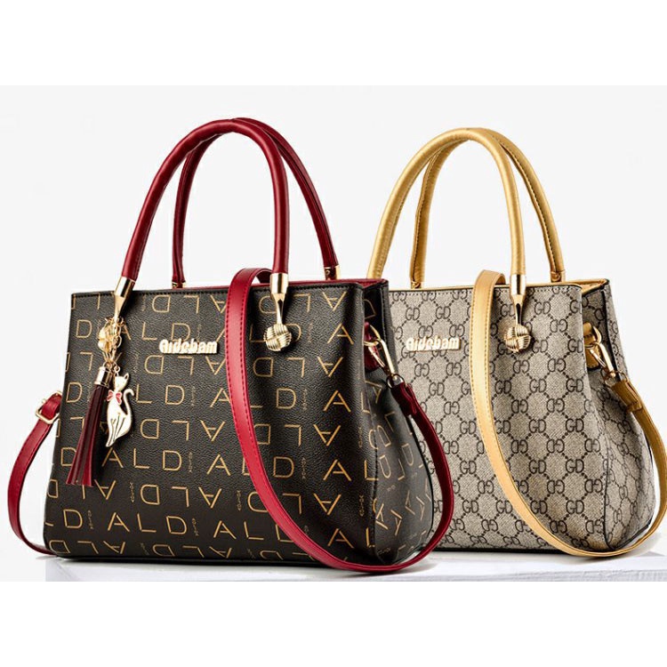 [ReadyStock] Women Fashion Bag Large Volume Big Handbag Beg Tangan ...