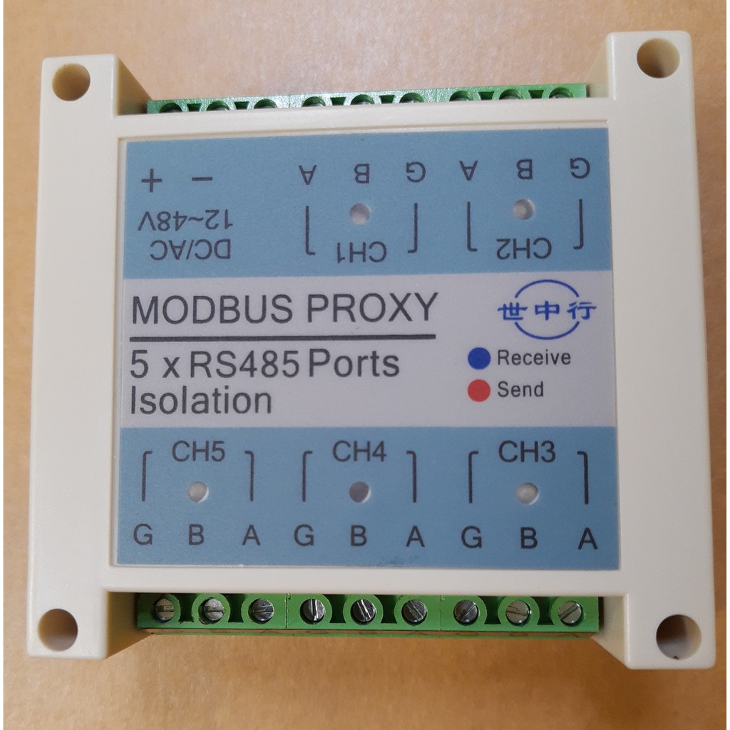 MODBUS PROXY 5 X RS485 PORTS ISOLATION DATA CONCENTRATOR COLLECTOR ...