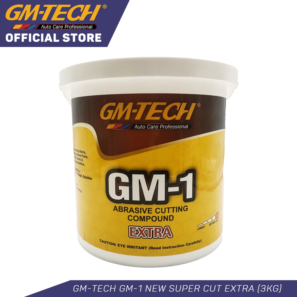 GM-TECH Abrasive Cutting Compound GM-1 New Super Cut Extra (3KG ...