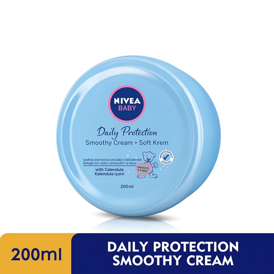 NIVEA Baby Daily Protection Smoothy Cream 200ml | Shopee Malaysia