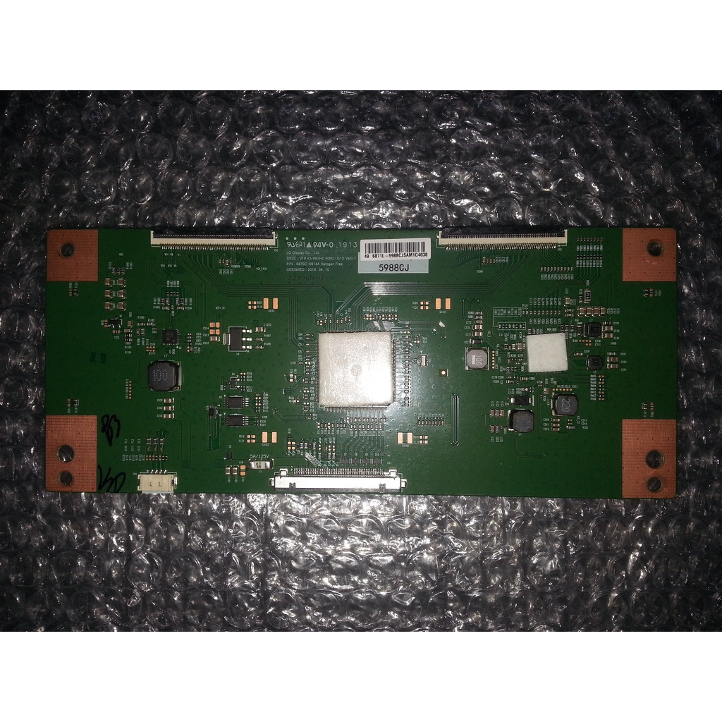 SONY KD-49X7000G KD49X7000G TV TCON BOARD RIBBON LVDS FLEX CABLE ...