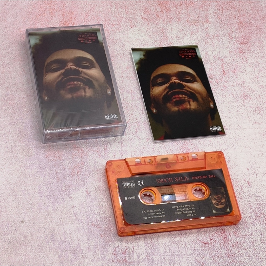 The Weeknd After Hours Imported Cassette Limited Edition Original ...