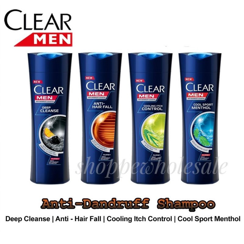 CLEAR Men Hair Shampoo 160ml / 300ml | Shopee Malaysia