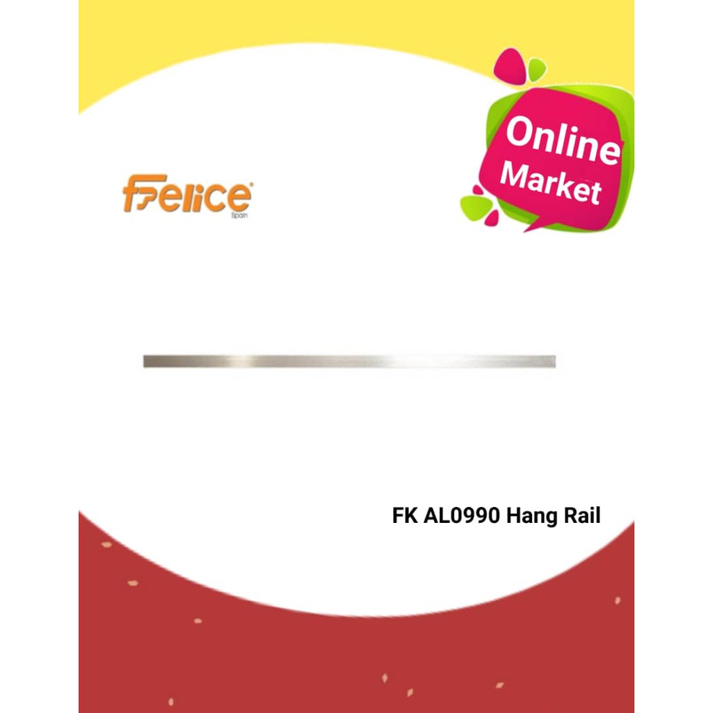 FELICE Hang Rail For Kitchen ( FK AL0990 ) | Shopee Malaysia