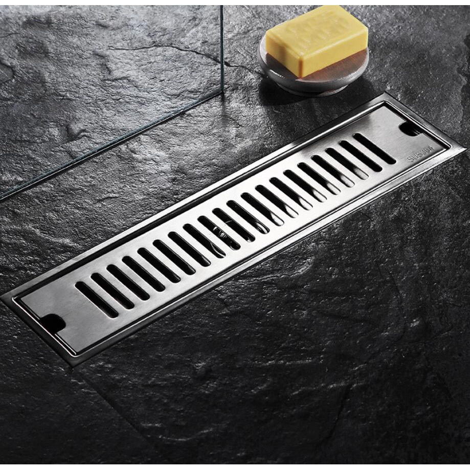 10cm Stainless Steel Bathroom Rectangular Floor Drain, Linear Shower ...