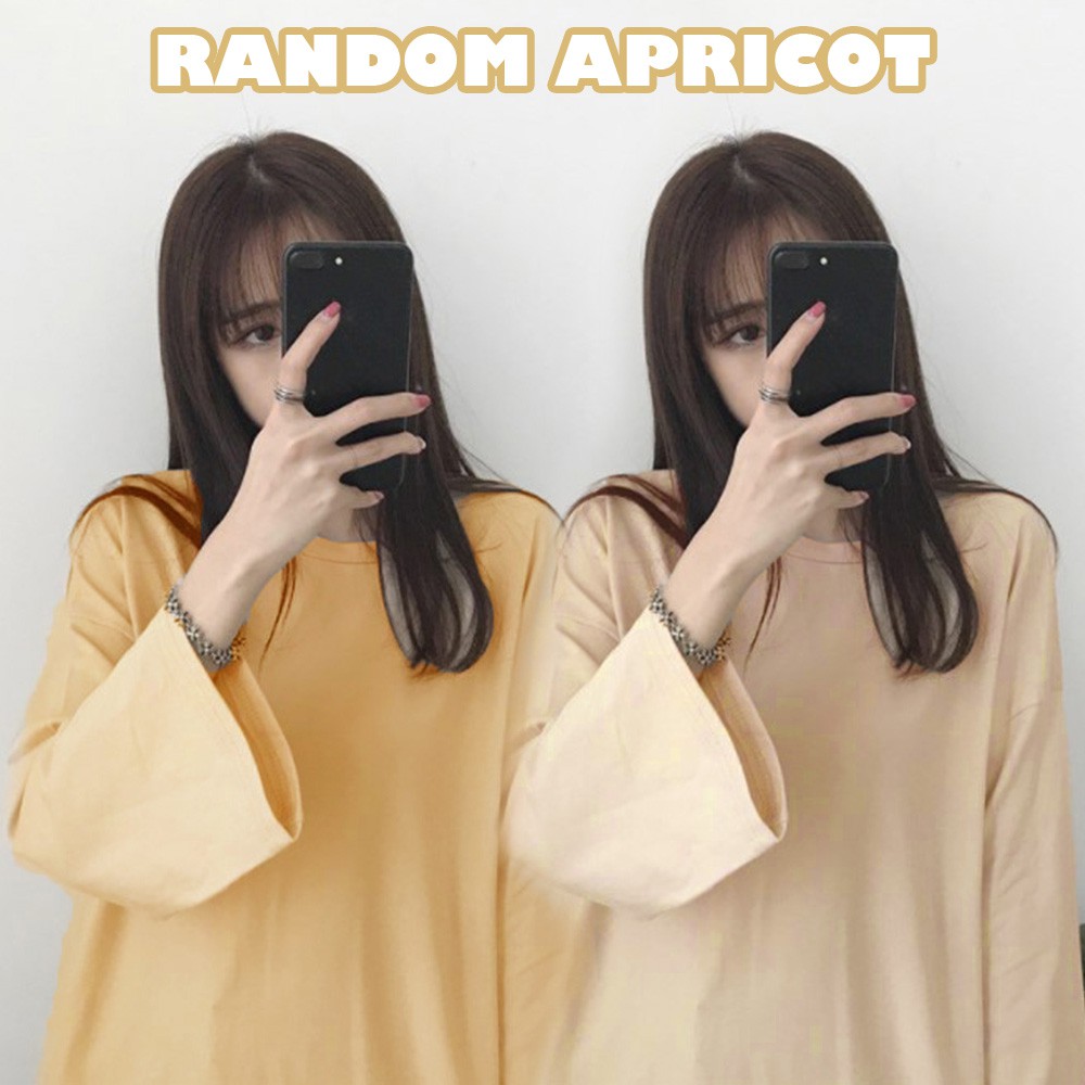TRACY Spring Autumn Korean Long-sleeve baju T-shirt Lengan Panjang ...