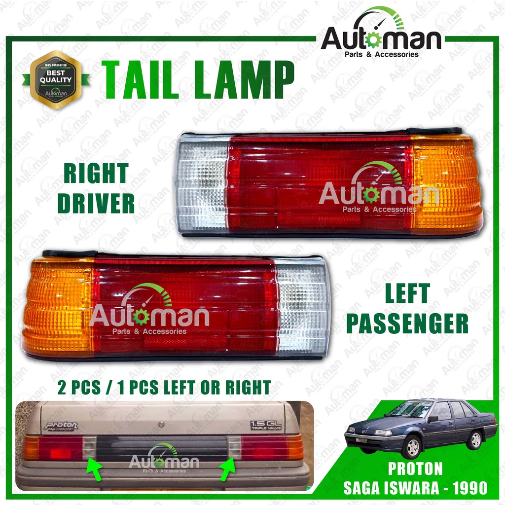 Proton Saga Iswara Sedan 1993 Rear Taillight Taillamp Tail Lamp Left ...