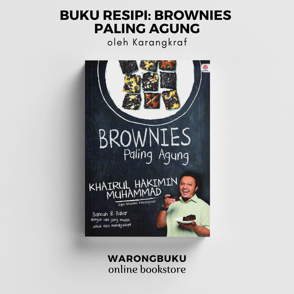 Karangkraf - Buku Resipi Kek: Brownies Paling Agung | buku resepi ...