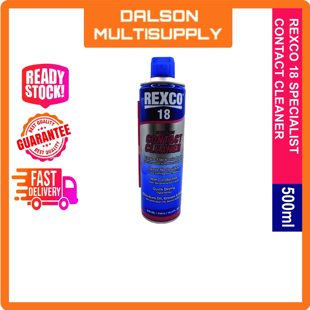 REXCO 18 SPECIALIST CONTACT CLEANER | Shopee Malaysia