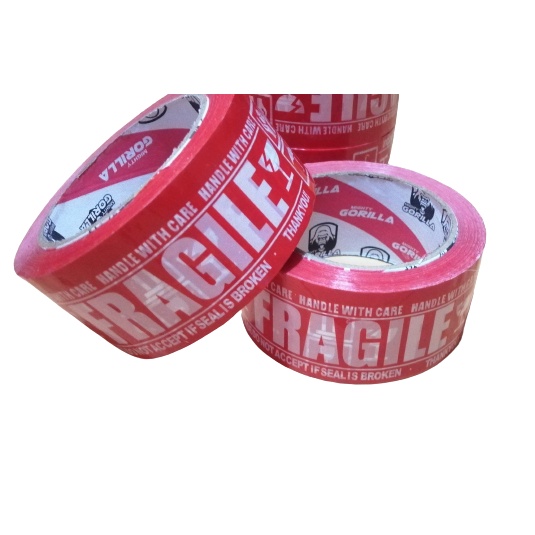 Fragile Stickers Tapes Warning Packing Label Packaging Tape | Shopee ...