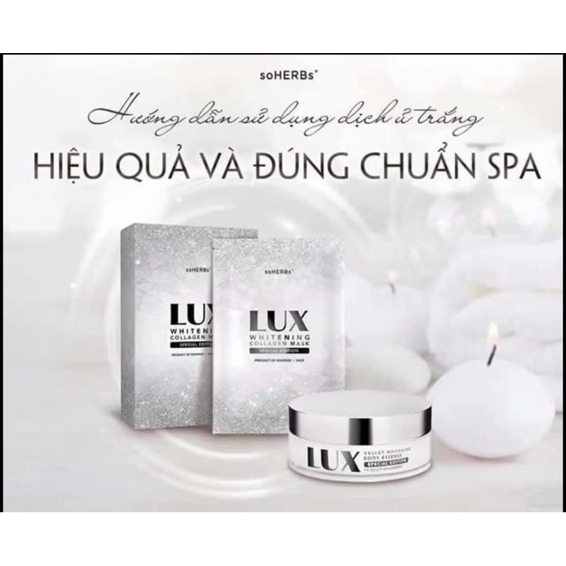 💯LUX WHITENING COLLAGEN MASK | Shopee Malaysia
