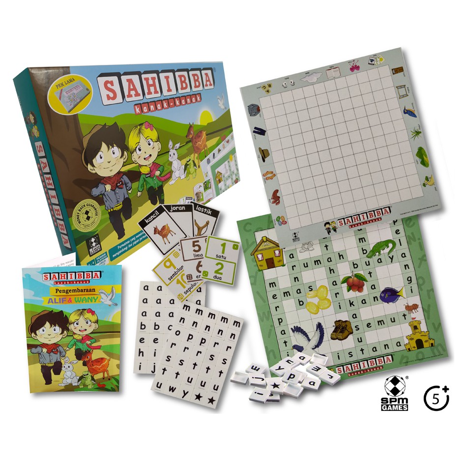 SPM Sahibba Kids Board Game / Permainan Sahibba Kanak-kanak SPM - Kids ...
