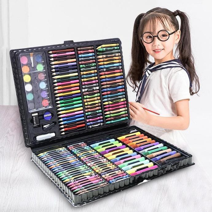Complete 168-piece Colored Pencil box | Shopee Malaysia