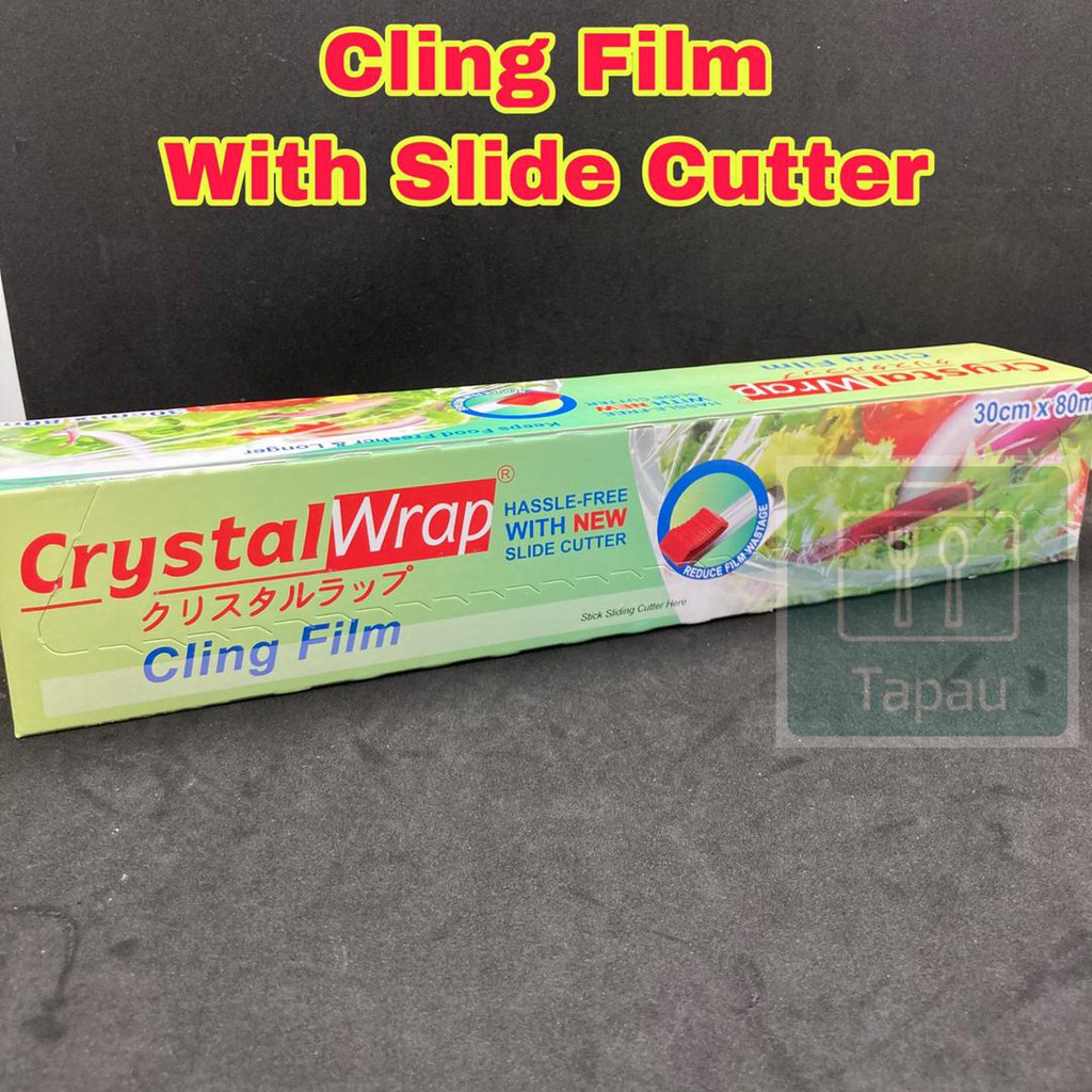 TAPAU - Crystal Wrap Catering Film - 12 inch ( 300mm ) x 80meter [ Food ...