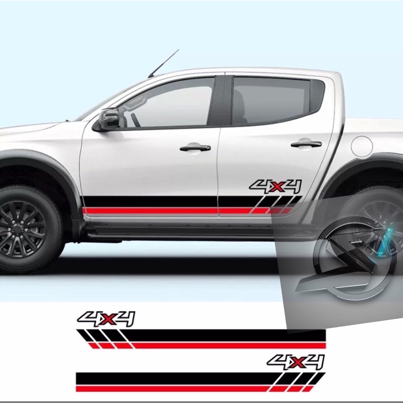 (Ready Stock) S578# 4x4 Car Body Side Sticker | Shopee Malaysia