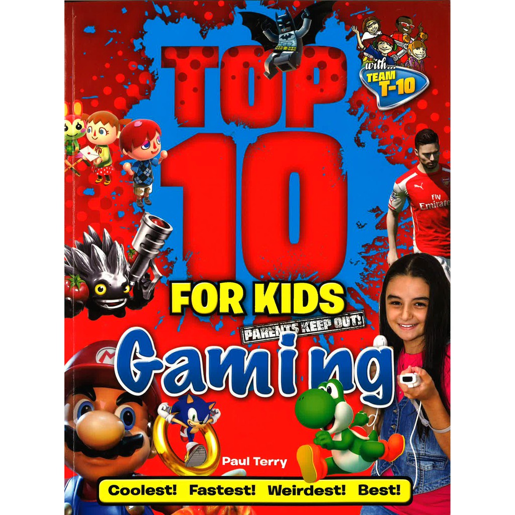(BBW) The Top 10 Kids: Gaming (ISBN: 9781783252329) | Shopee Malaysia